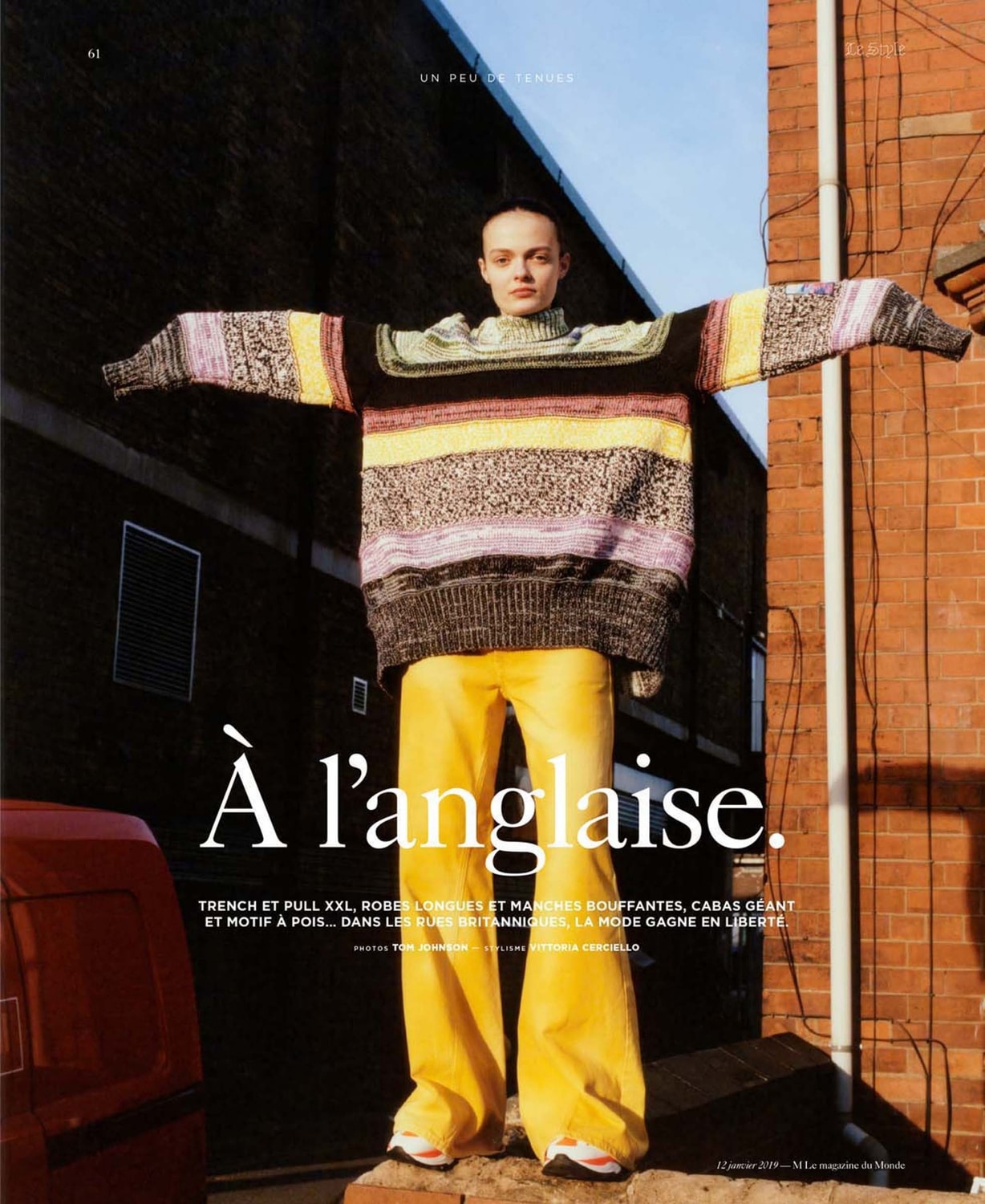 Tom Johnson shoots for M le monde — News — Mini Title