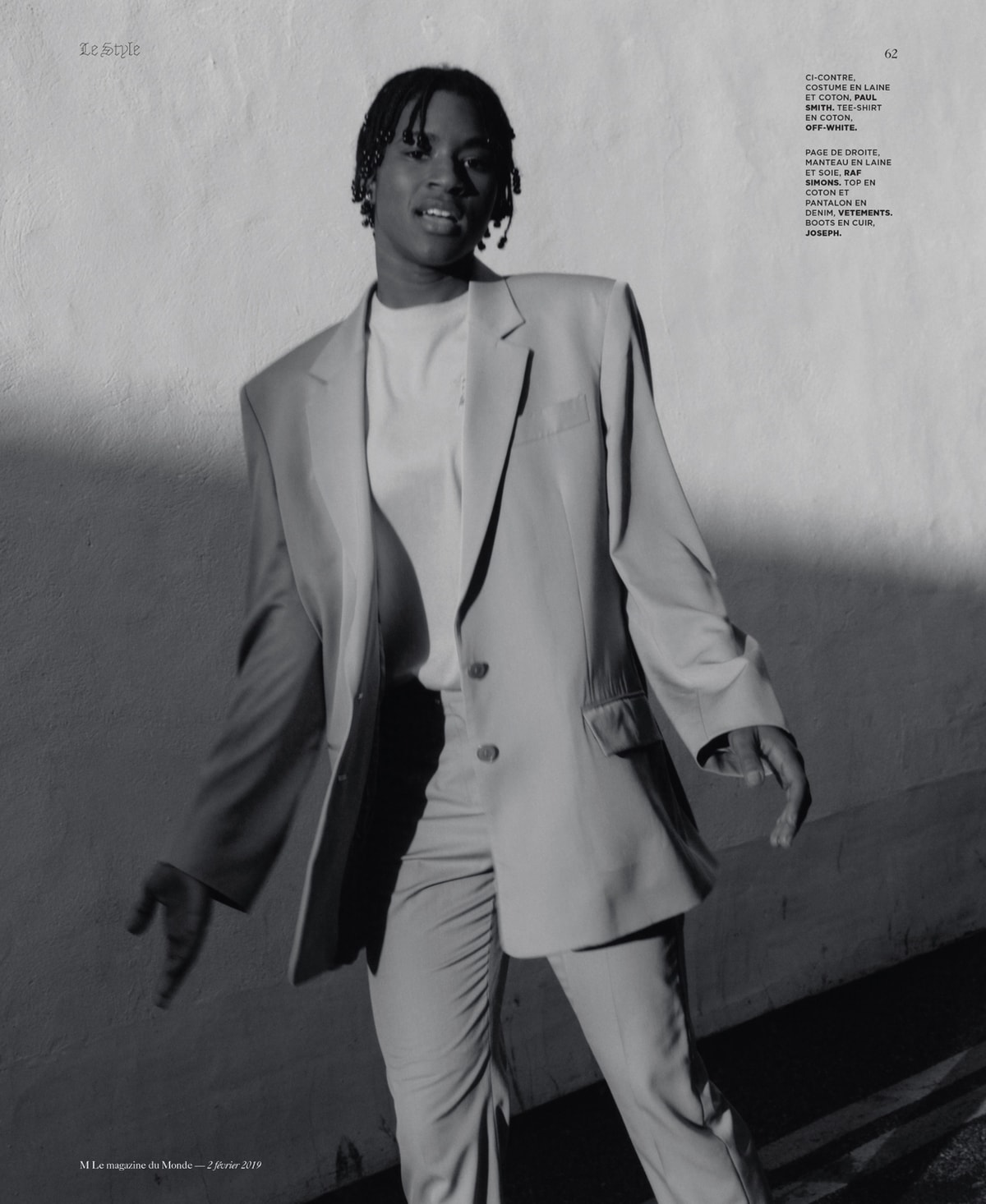 Tom Johnson shoots for M le Monde — News — Mini Title