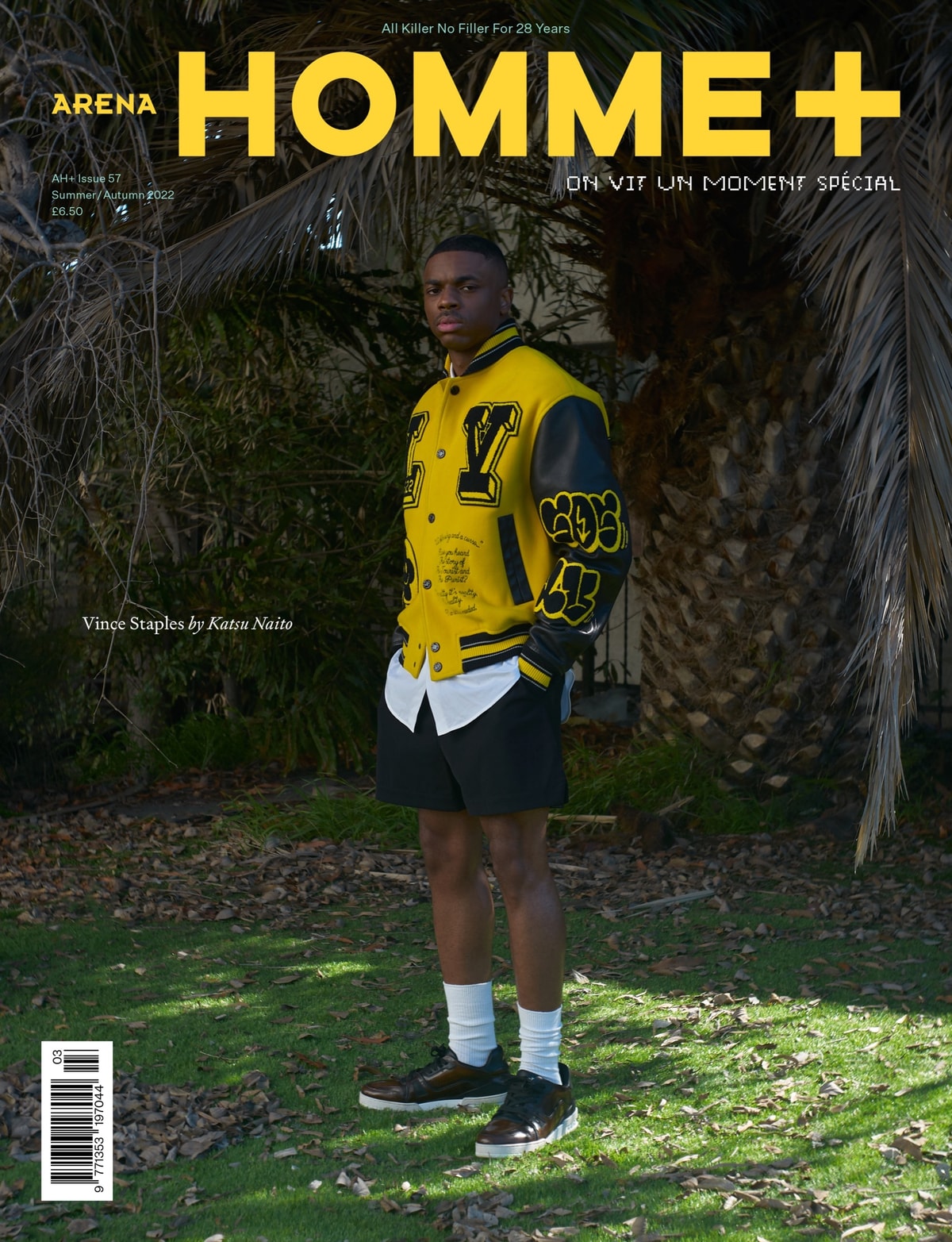 Katsu Naito shoots for Arena Homme Plus — News — Mini Title