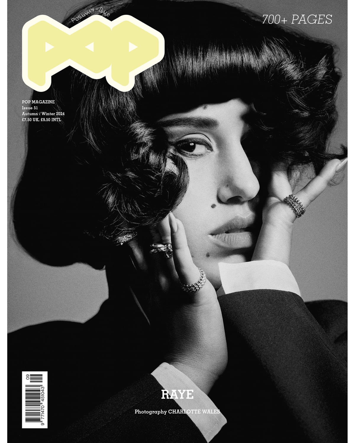 Charlotte Wales shoots RAYE for POP Magazine — News — Mini Title